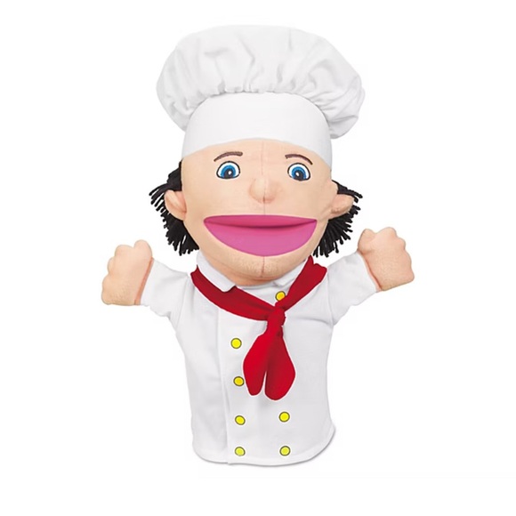 Lakeshore | Toys | Lets Talk Chef Community Helper Puppet Lakeshore ...